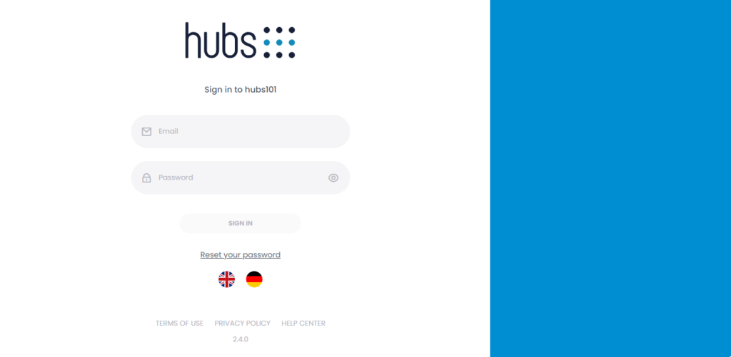 Event Login – hubs101