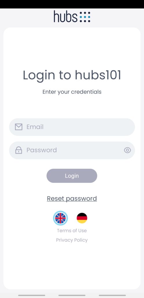 Event Login – hubs101